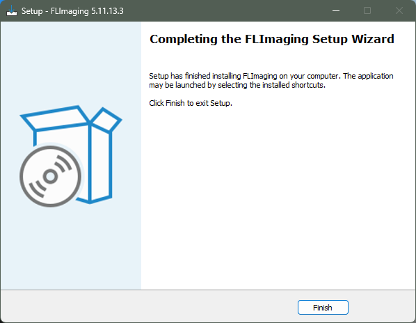 FLImaging&circledR; 설치 방법
