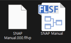 SNAP 메뉴얼 - File Management